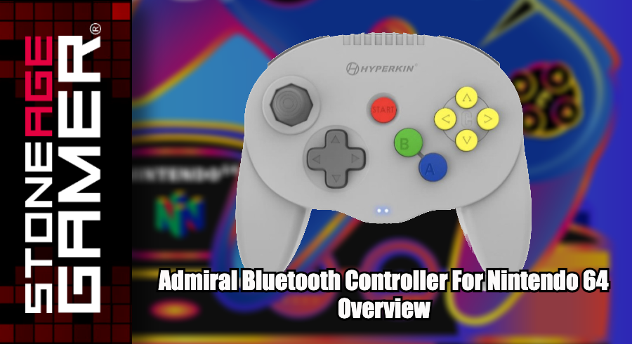 Admiral Bluetooth Controller for Nintendo 64 Overview - Stone Age Gamer