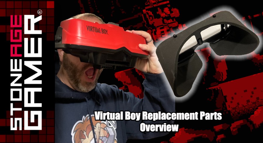 Virtual Boy Replacement Parts Overview - Stone Age Gamer