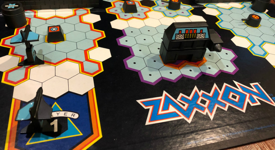 Feeling Board: The Zaxxon Board Game - Stone Age Gamer
