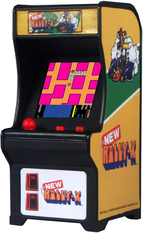 Tiny Arcade - Rally-X - Stone Age Gamer