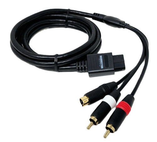 Double Shielded S-Video (Y/C) Cable for Super NES, Nintendo 64, and ...