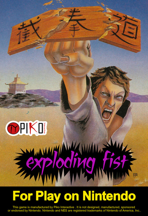 Exploding Fist - NES - Stone Age Gamer
