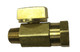 Abco 1/4" Brass Ball Valve | Clean Pro Supply