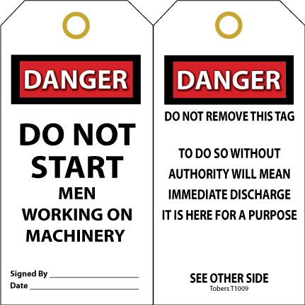 Men Working Machinery