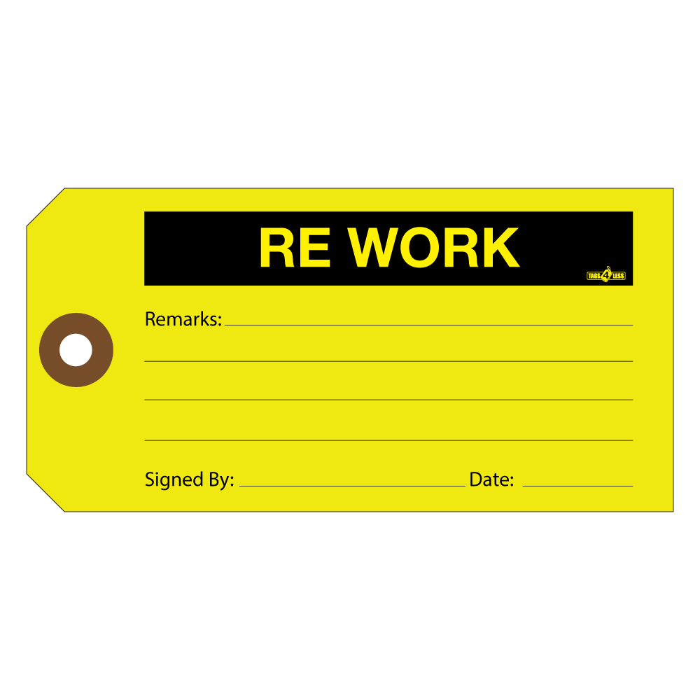 rework inspection tags