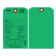 outdoor plastic tag Florida Green Fire Sprinkler Inspection Tags