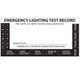 Emergency Lighting Inspection Labels