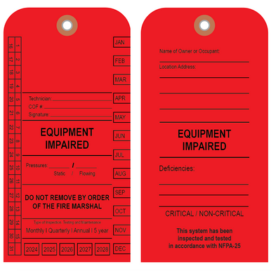 NASSAU COUNTY RED SPRINKLER TAGS - VERSION 2
