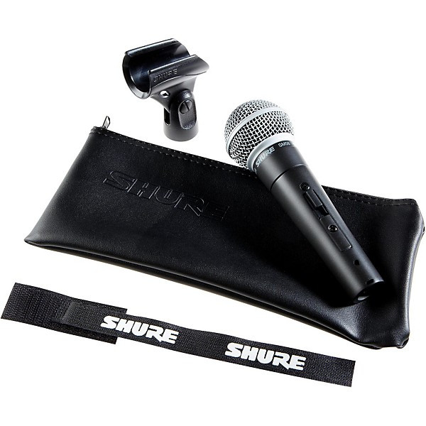 Shure SM58S Cardioid Dynamic Vocal Microphone with On/Off Switch