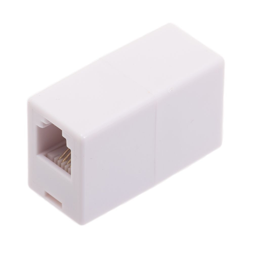 Telephone cord Splitter and Coupler White