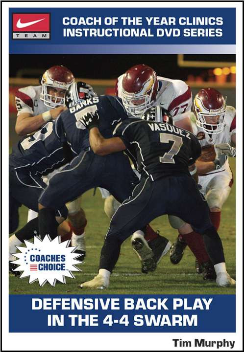 Defensive Back Play in the 4-4 Swarm, one of many Football DVDs from ...