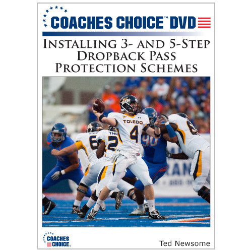 Installing 3â€“ and 5-Step Dropback Pass Protection Schemes, one of ...