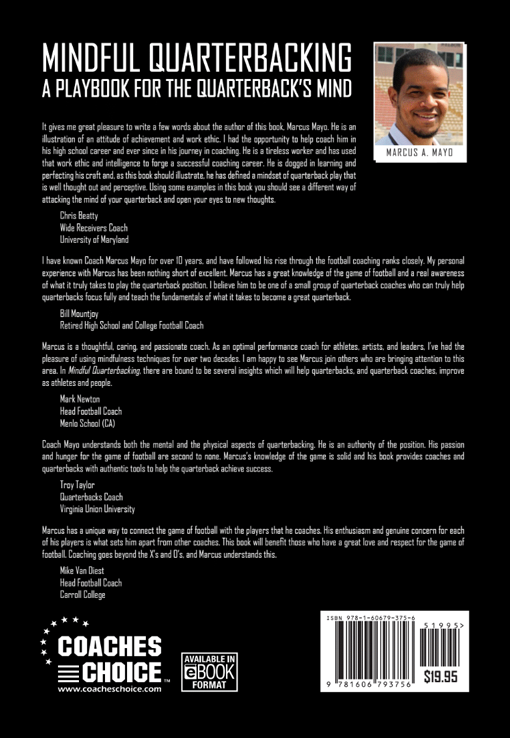 Mindful Quarterbacking: A Playbook for the Quarterback's Mind | Coaches ...