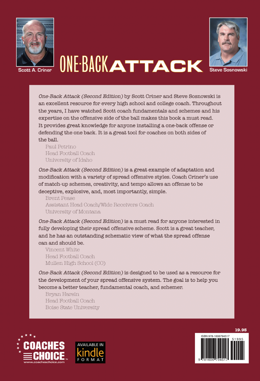 One-Back Attack: A Complete Guide to the One-Back Offense (Second ...