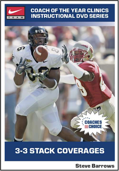 3-3 Stack Coverages, one of many Football products from Coaches Choice