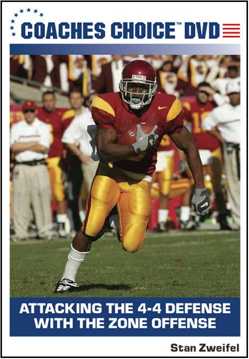 Attacking the 4-4 Defense With the Zone Offense, one of many Football ...