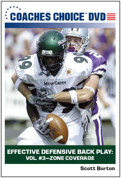 Defensive Back Zone Coverage, one of many Football DVDs from Coaches Choice