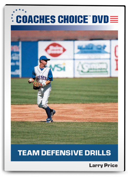 Baseball Team Drills DVD, one of many Baseball DVDs from Coaches Choice