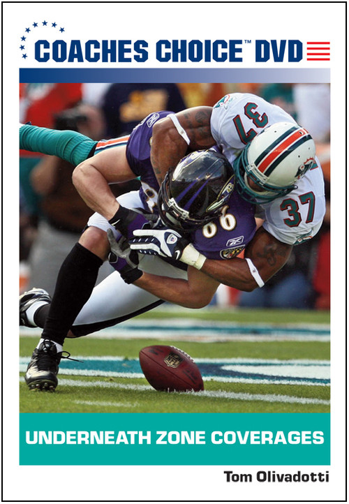 Underneath Zone Coverages DVD, Defensive Football Plays DVD, Coaching ...