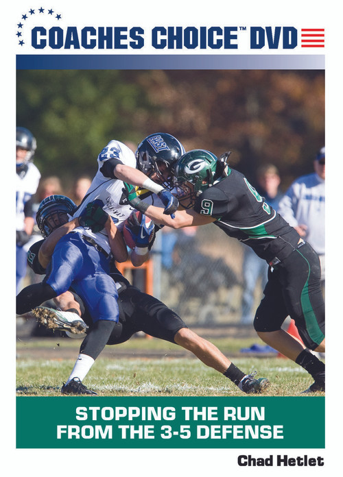 Football Run Defense DVD, Football 3-5 Defense DVD, Run Defense From ...
