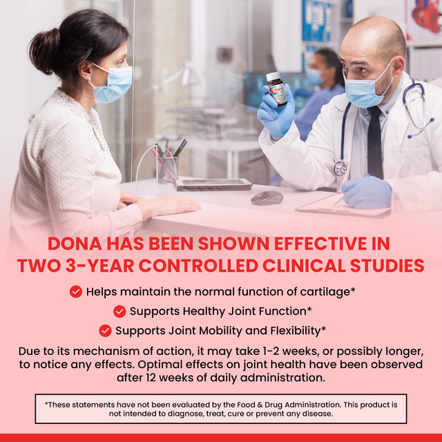 DONA® Crystalline Glucosamine Sulfate Caplets