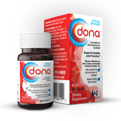 DONA® Crystalline Glucosamine Sulfate Caplets