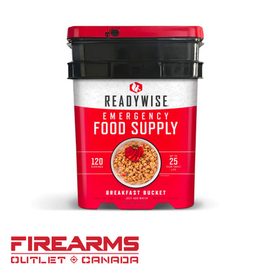 ReadyWise - Breakfast Bucket, 120 Servings [CA01-121]