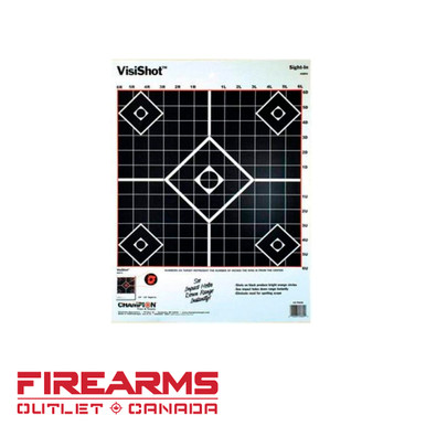 Champion Targets - Visishot Targets, 10 Pack [45804] - Firearms Outlet ...