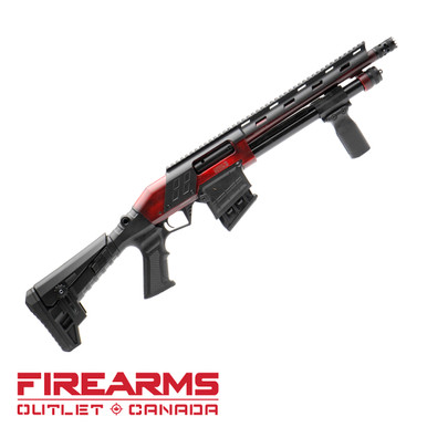 Canuck Recon 3 Pump - 12GA, 2-3/4" or 3", 12" Barrel, Distressed Red ...