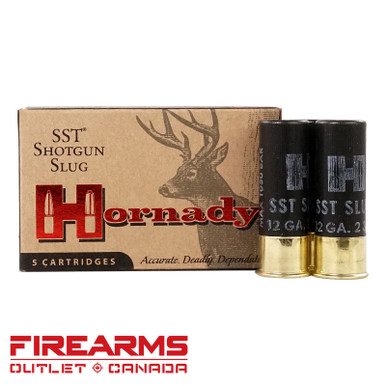 Hornady SST Sabot Slug - 12GA, 2-3/4", Box of 5 [8623]