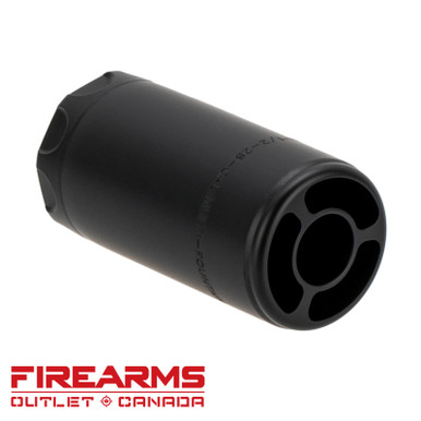 SureFire Warden Blast Diffuser - 1/2-28", Direct-Thread [WARDEN-1-2-28-BK]
