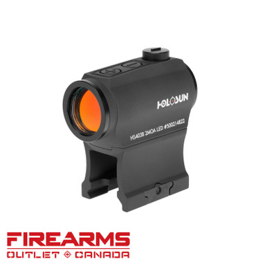 Holosun HS403B Red Dot Sight - Red 2 MOA Dot [HS403B]