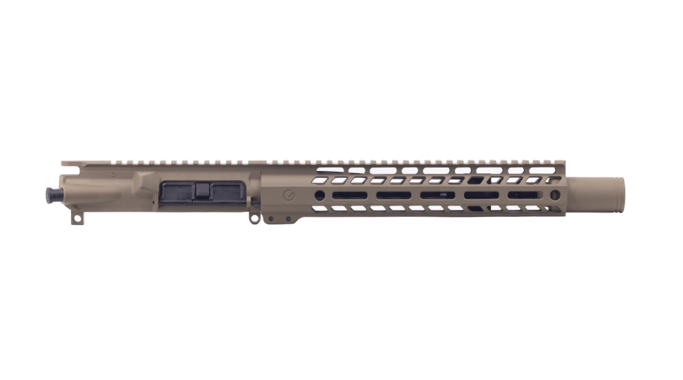 Ghost Elite 10.5" 5.56 Flash Can Upper With FDE Flash Can - Flat Dark Earth