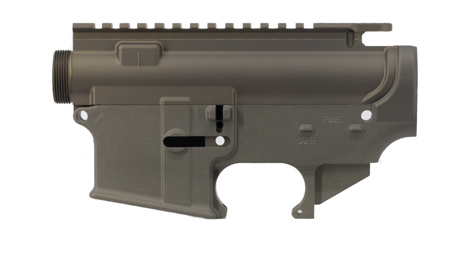 Blem AR-15 80% Fire/Safe Lower Receiver With Mil-Spec Upper Receiver ...
