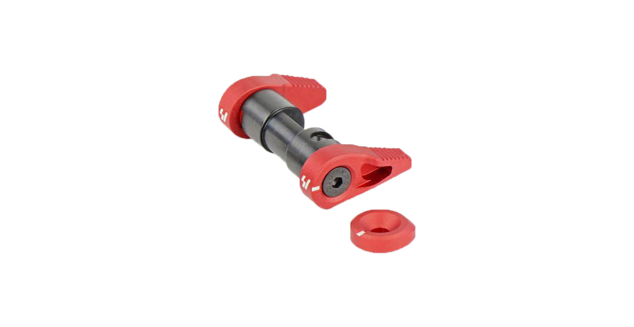 Strike Industries AR Flip Switch - Red | Ambidextrous Safety Selector