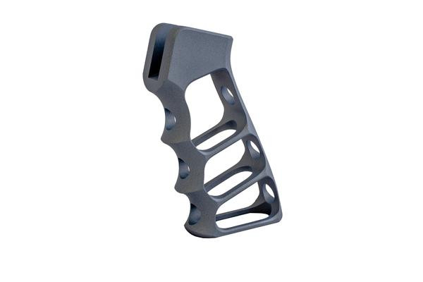 Blue Titanium Skeleton Grip | Tactical Dynamics Grip
