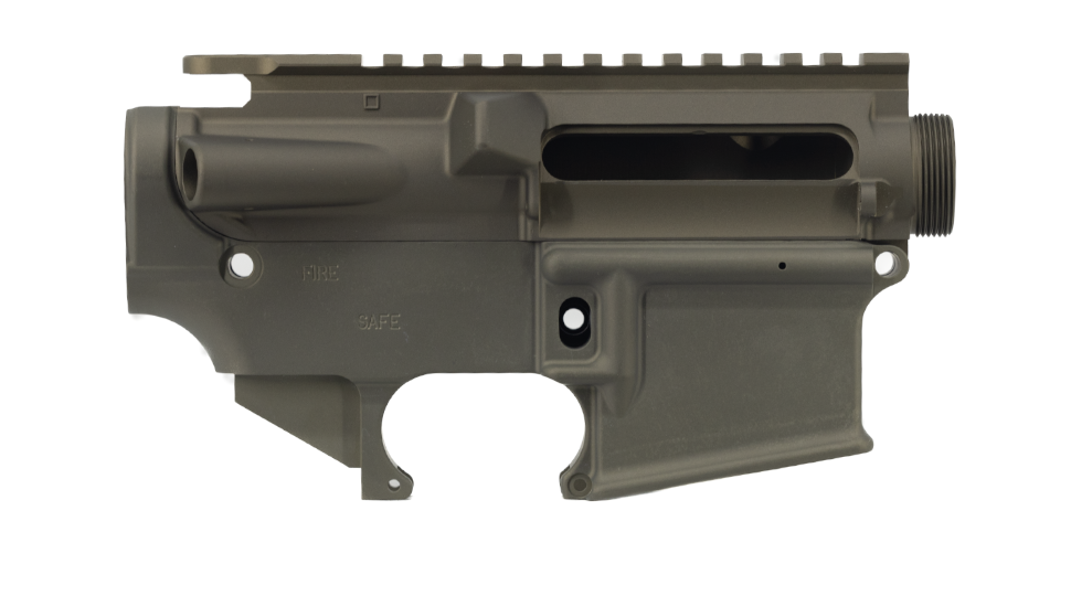 Blem AR-15 80% Fire/Safe Lower Receiver With Mil-Spec Upper Receiver ...