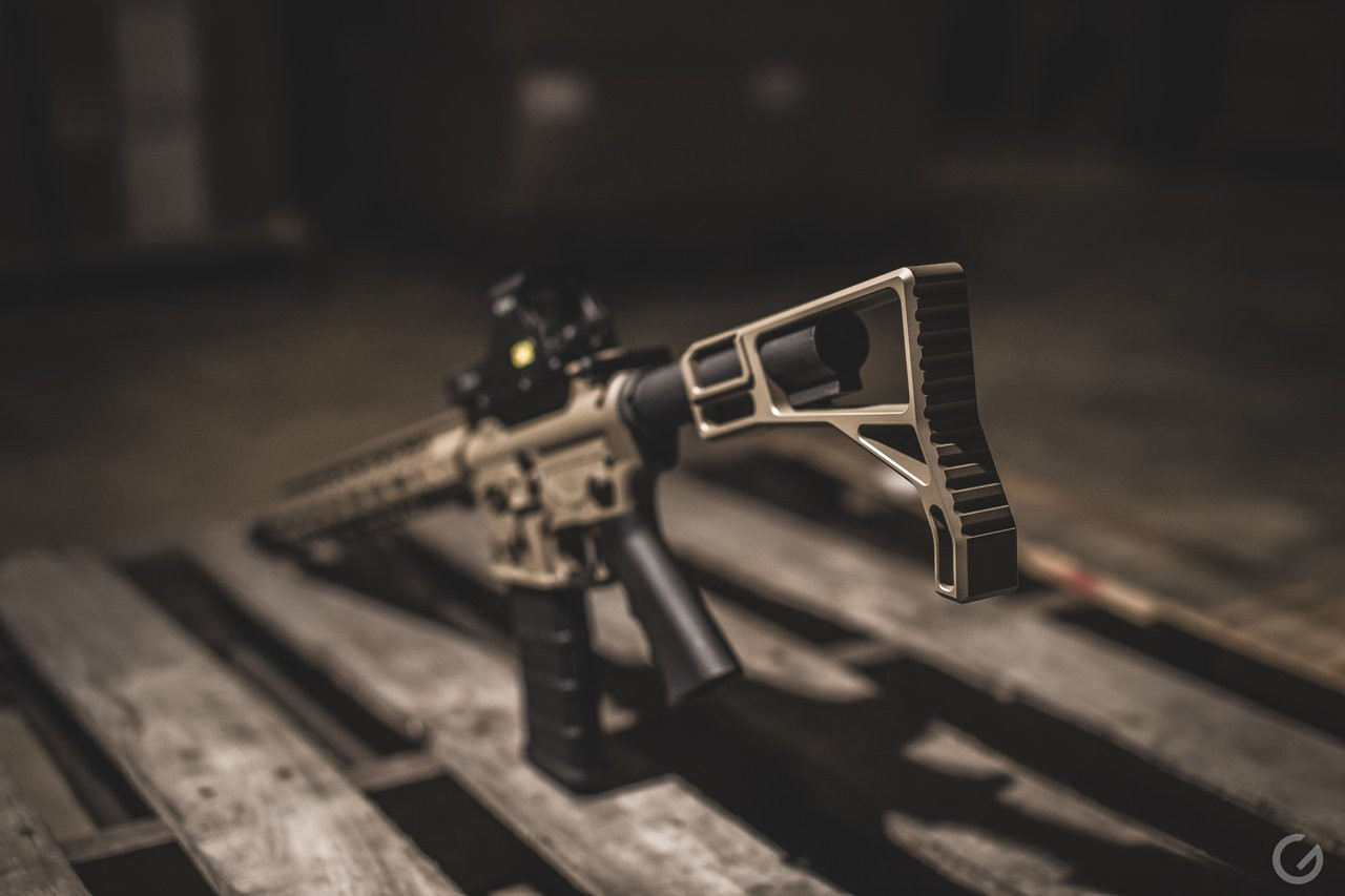 Tactical Dynamics Skeleton Stock | Black Skeleton Stock