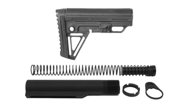 MIL-SPEC CARBINE BUFFER TUBE KIT WITH TRINITY FORCE ALPHA STOCK