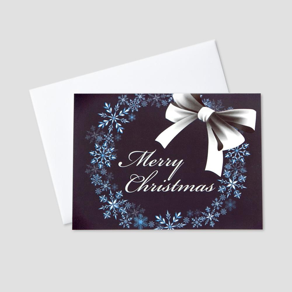 Corporate Foil Printed Christmas Greeting Cards | CEO Cards