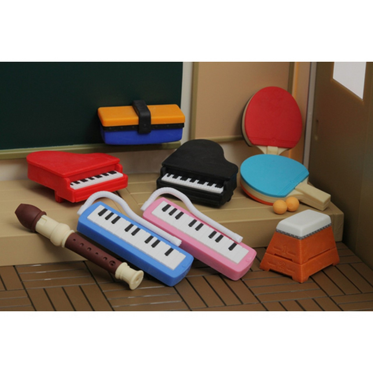 Iwako Japanese Erasers Piano Set - Japan Bargain Inc