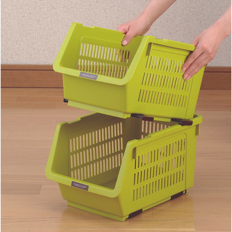 Japanese Stackable Kitchen Storage Bin – Pantry & Cabinet Organizer, 9. ...