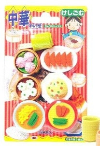 Iwako Japanese Chinese Foods Eraser Set (38338) - Japan Bargain Inc