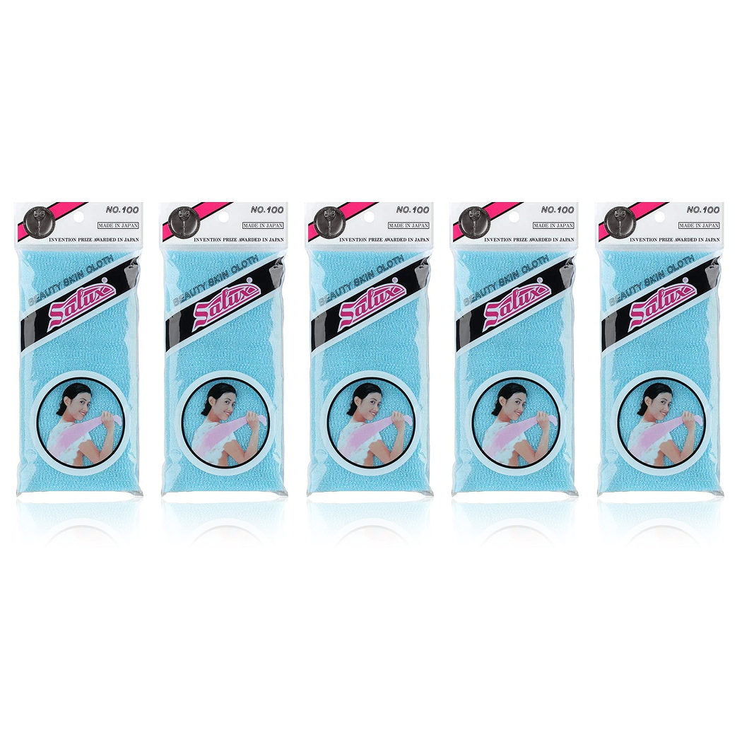 Salux Japanese Exfoliating Bath Wash Cloths – Nylon Beauty Skin Towels ...