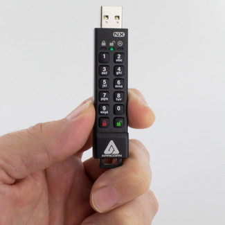 Hardware Encrypted Thumb Drive - Aegis Secure Key 3NX For Sale