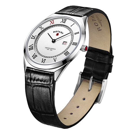 Rotary Limited Edition WWI Centenary British Legion Poppy Watch