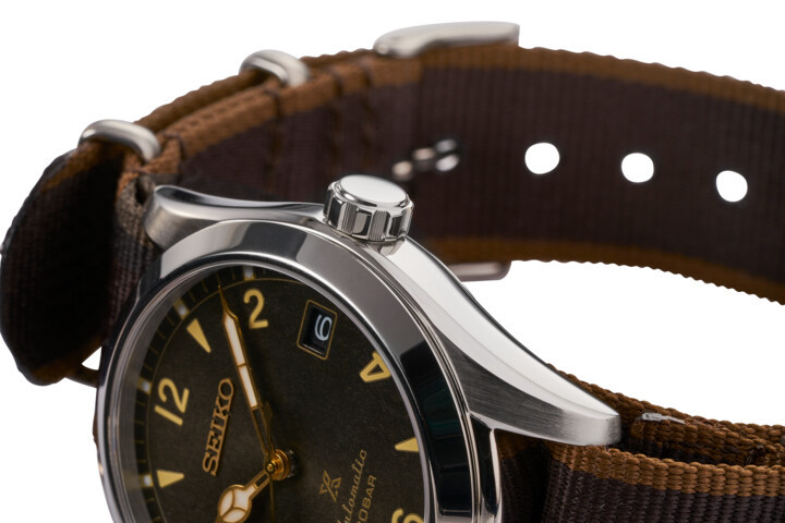 Seiko SPB211J1 Alpinist Brown Watch Watch