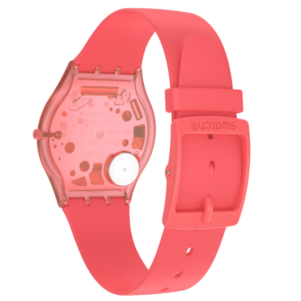 SS08R100:Swatch Sweet Coral Skin Classic Bioscourced Watch