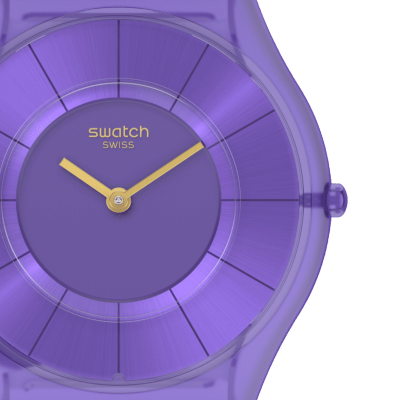 Swatch Purple Time Skin Classic Biosourced Watch SS08V103