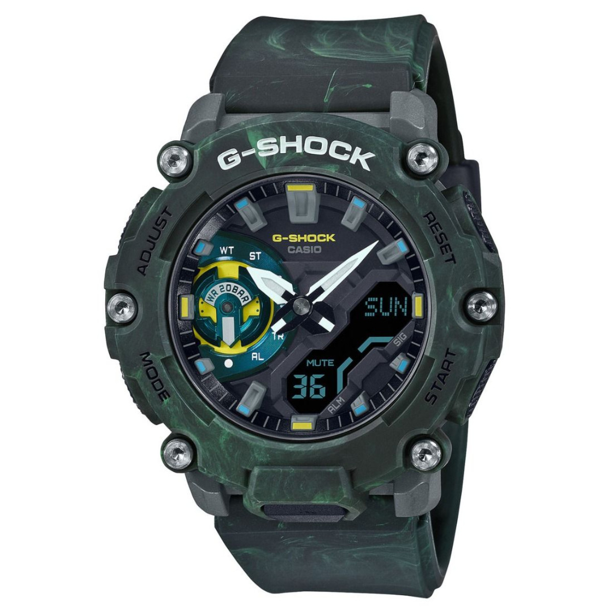 G-Shock Carbon Core Guard Analogue Digital Watch GA-2200MFR-3AER